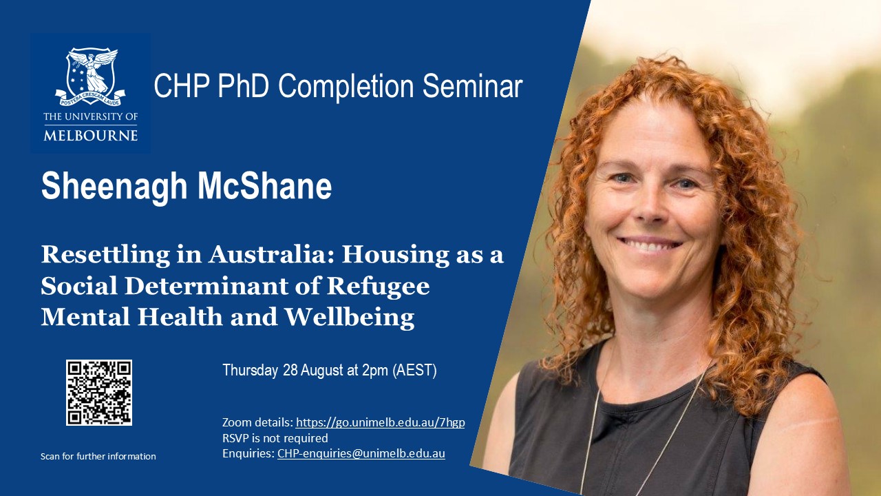 CHP Completion Seminar - Sheenagh McShane