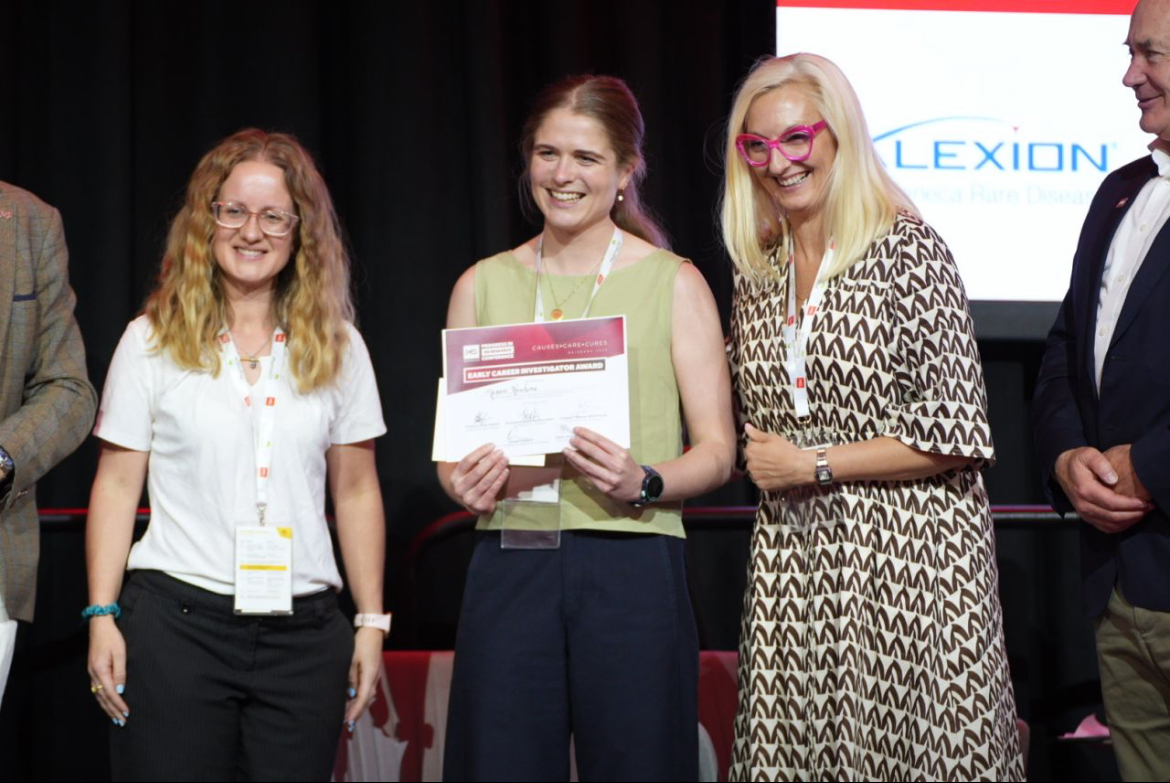 MS Researcher Megan Hawkins receives Best Poster award at the MS ...