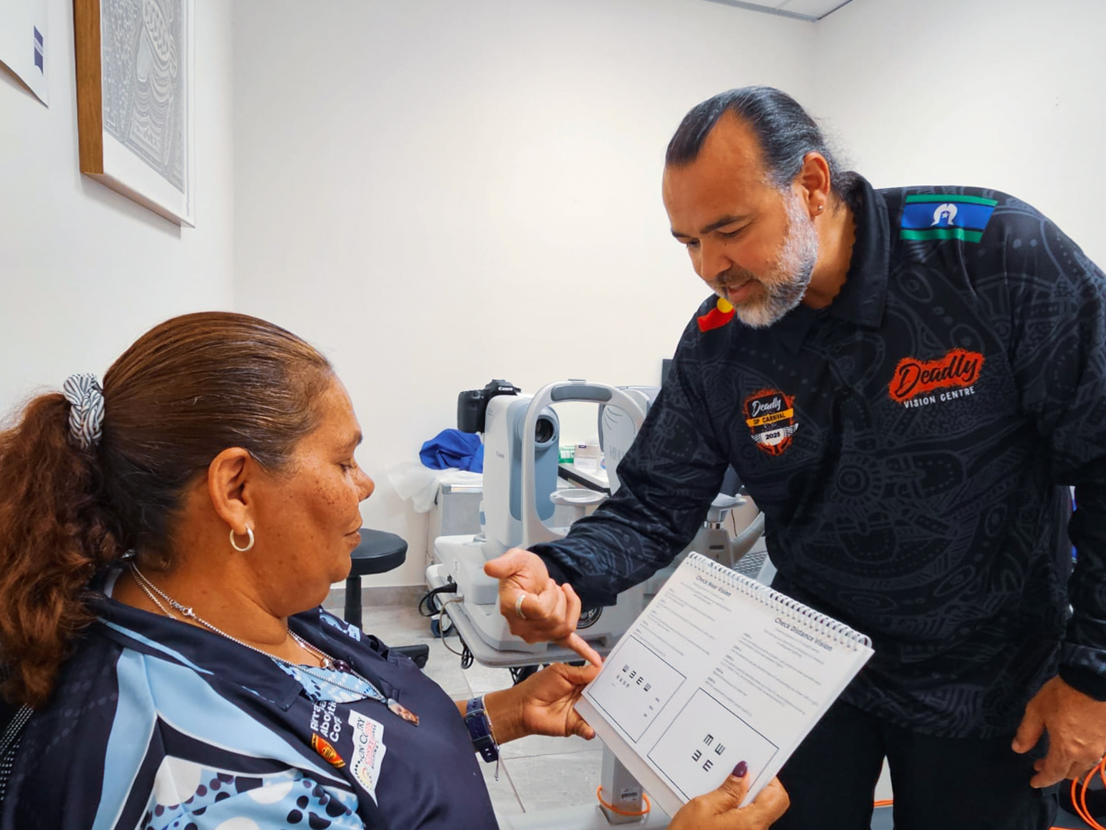 Additional ENEA resources support eye checks in the 715 Health Check