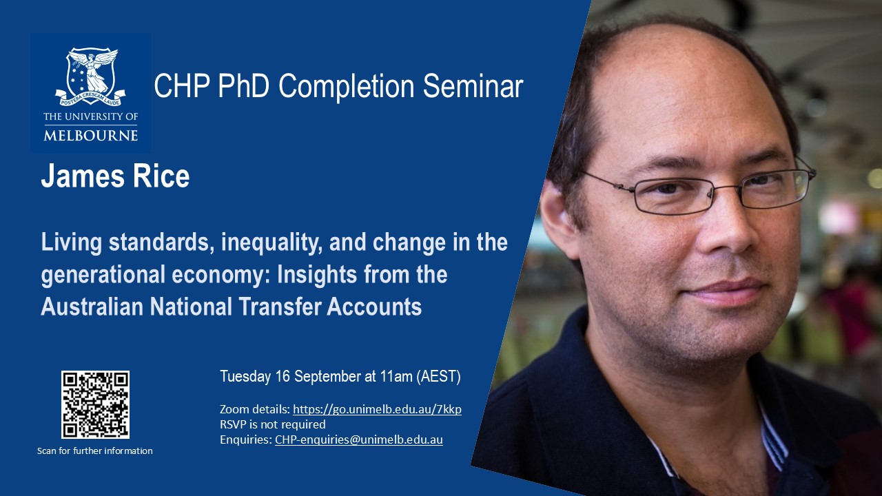 CHP Completion Seminar - James Rice